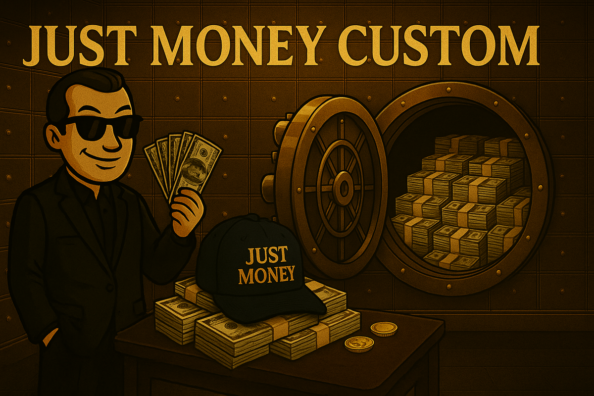 JUST MONEY CUSTOMS – JUST MONEY CLOTHING