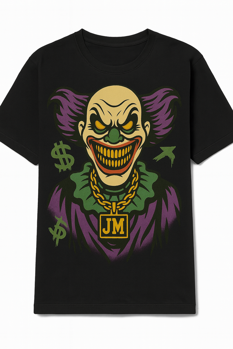 JUST MONEY (THE MONEY CLOWN OF CHAOS) – JUST MONEY CLOTHING